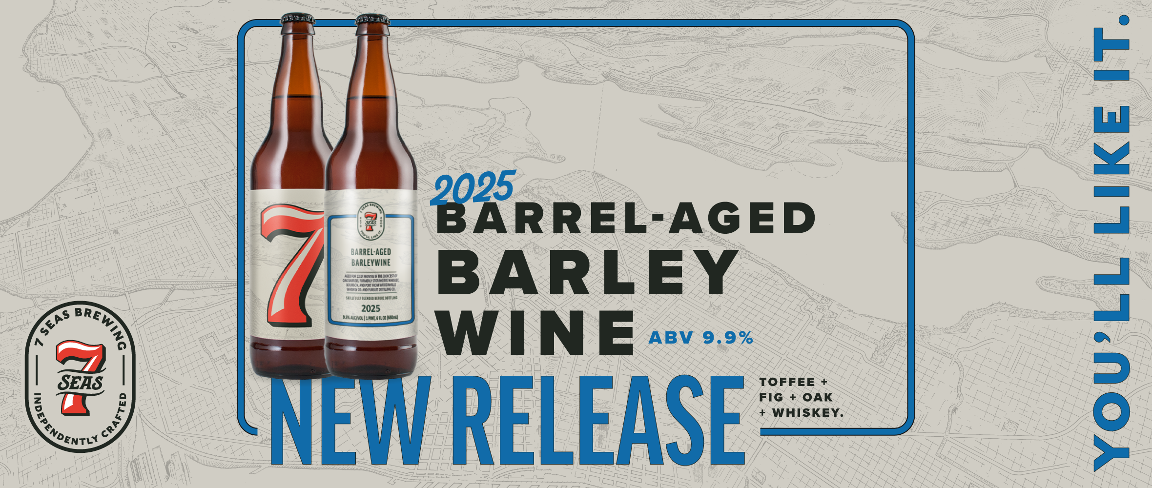 Introducing Our 2025 Barrel-Aged Barleywine - 7 Seas Brewing