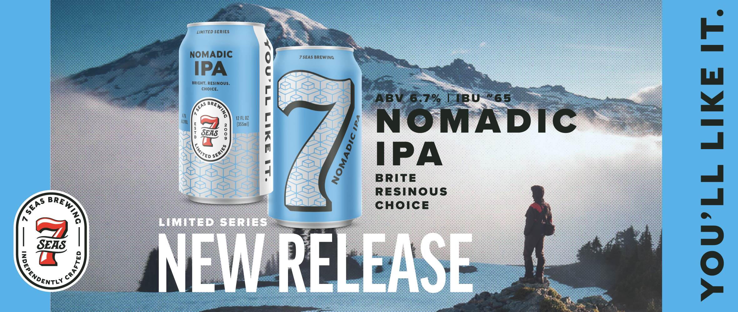Nomadic IPA Return | April 2025 - 7 Seas Brewing