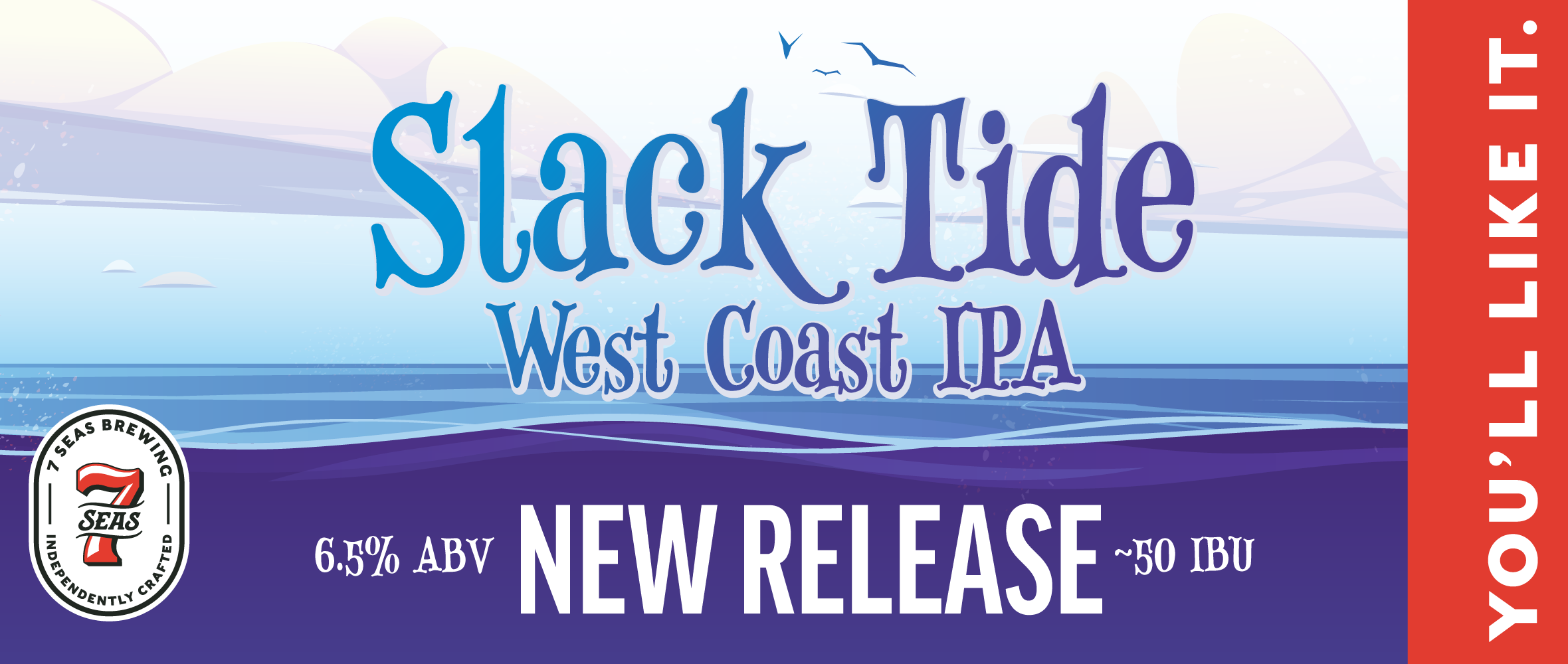 Introducing Slack Tide West Coast IPA - 7 Seas Brewing